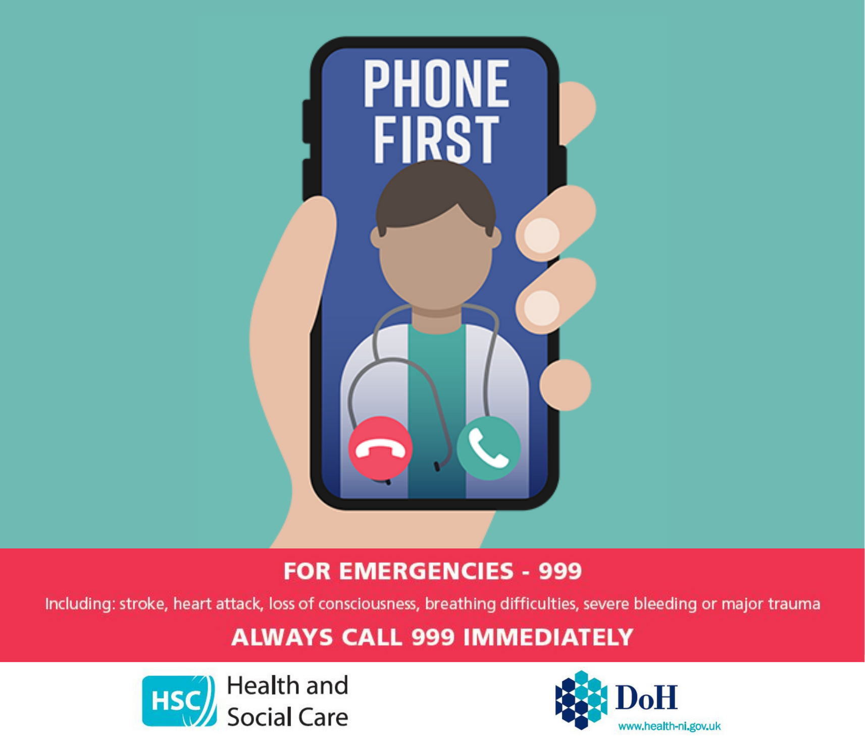 New Phone First Service for Health & Social Care Trusts in NI ...