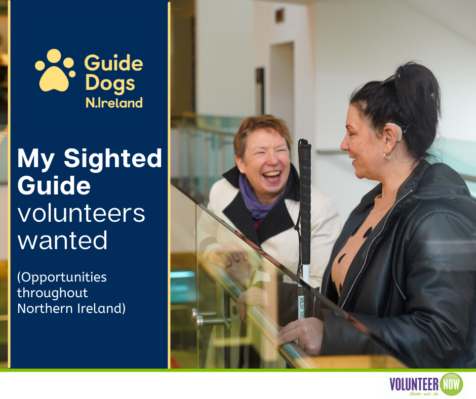 Volunteers wanted for Guide Dogs NI My Sighted Guide service ...