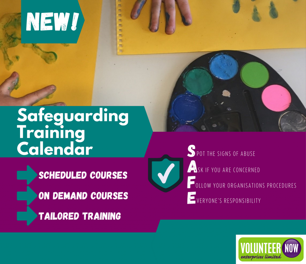 NEW Safeguarding Training Calendar for 2022-23! - Volunteer Now