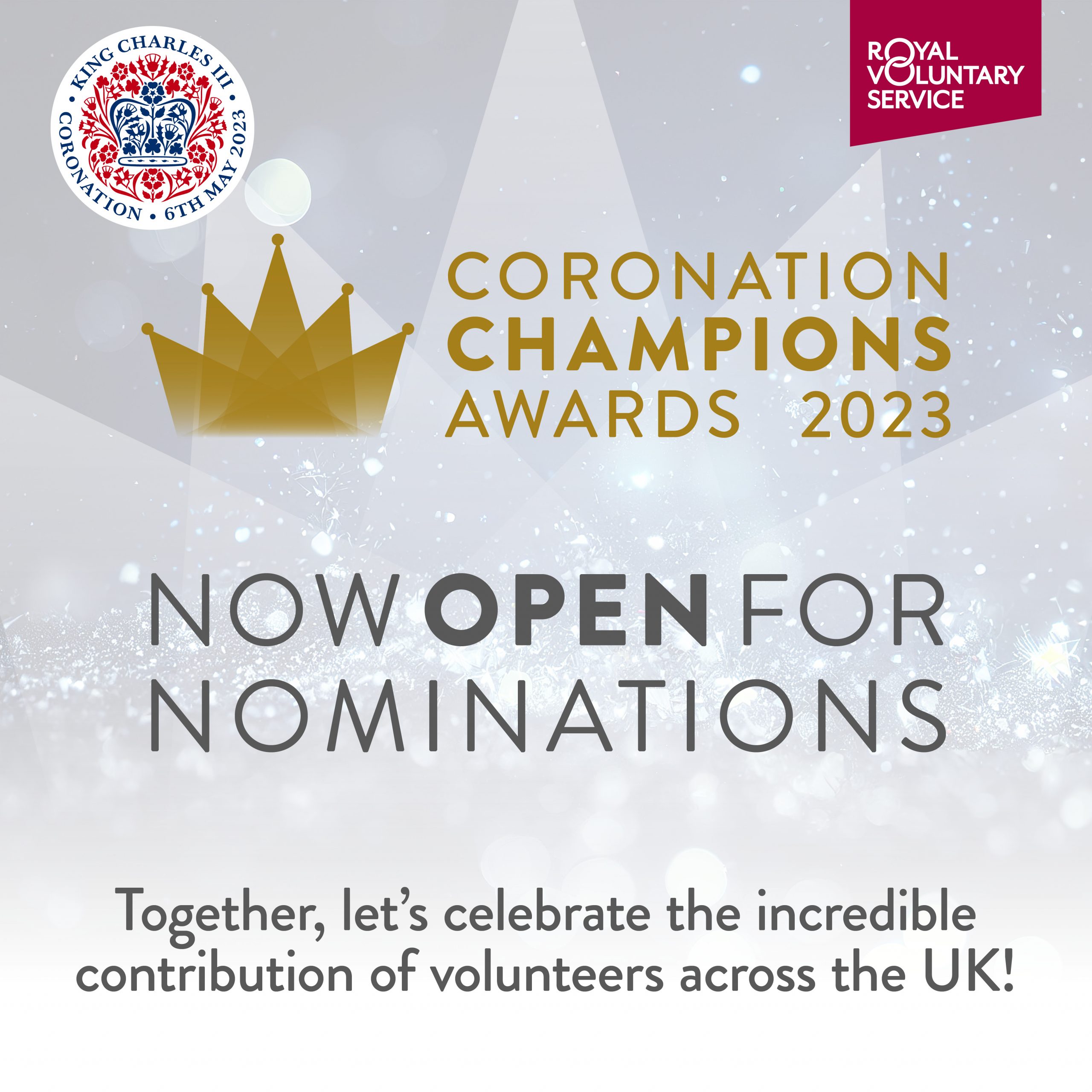 Coronation Champions Awards - nominations NOW OPEN! - Volunteer Now Coronation Champions Awards - nominations NOW OPEN! - Volunteer Now